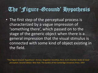 Figure Ground Perception Psychology