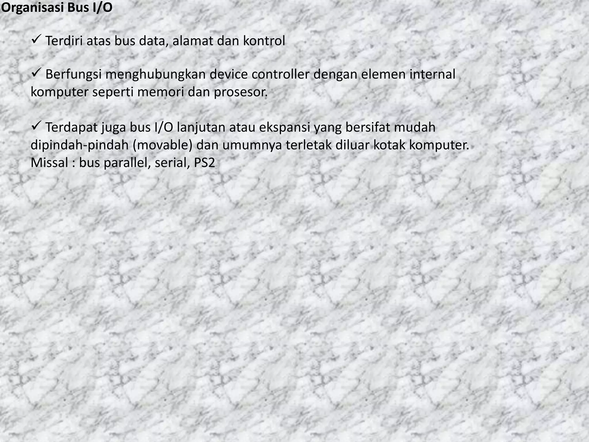 Manajemn Input Output | PPTX