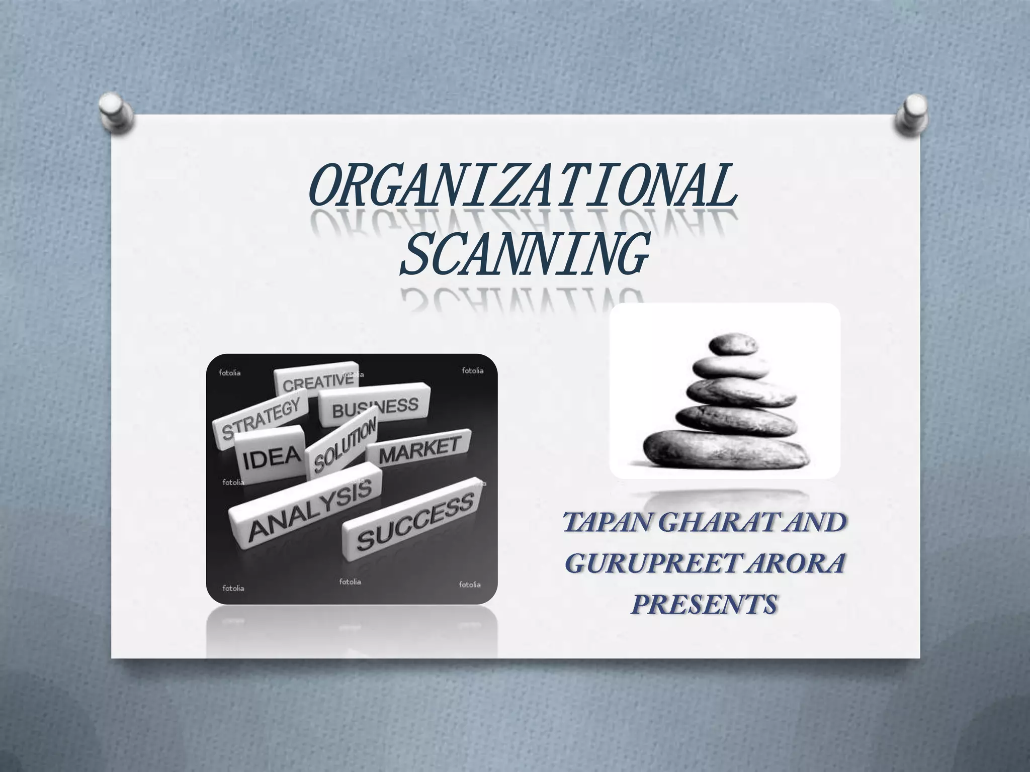 orgaisational scanning | PPTX