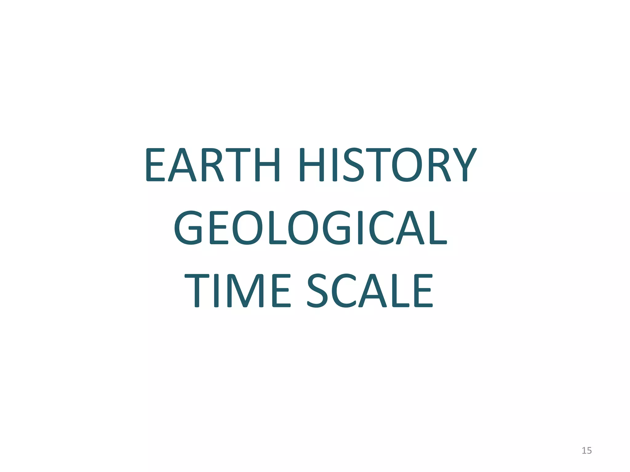 Geology of Earth | PPTX