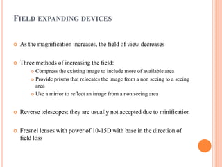 low vision aids | PPTX