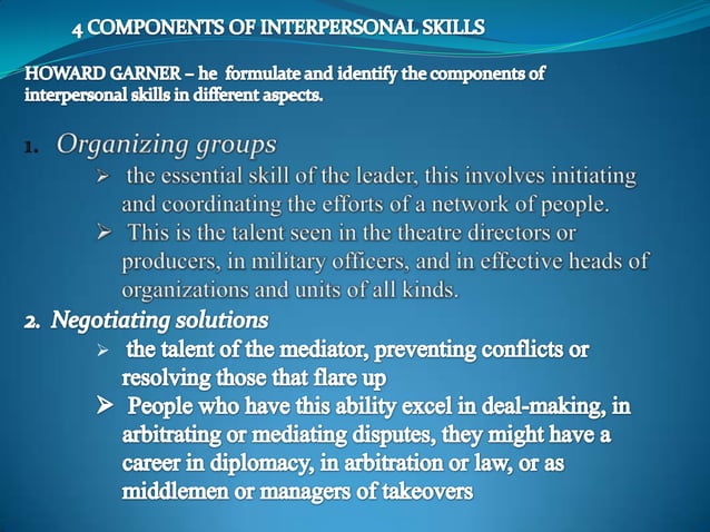 Interpersonal Skills | PPT