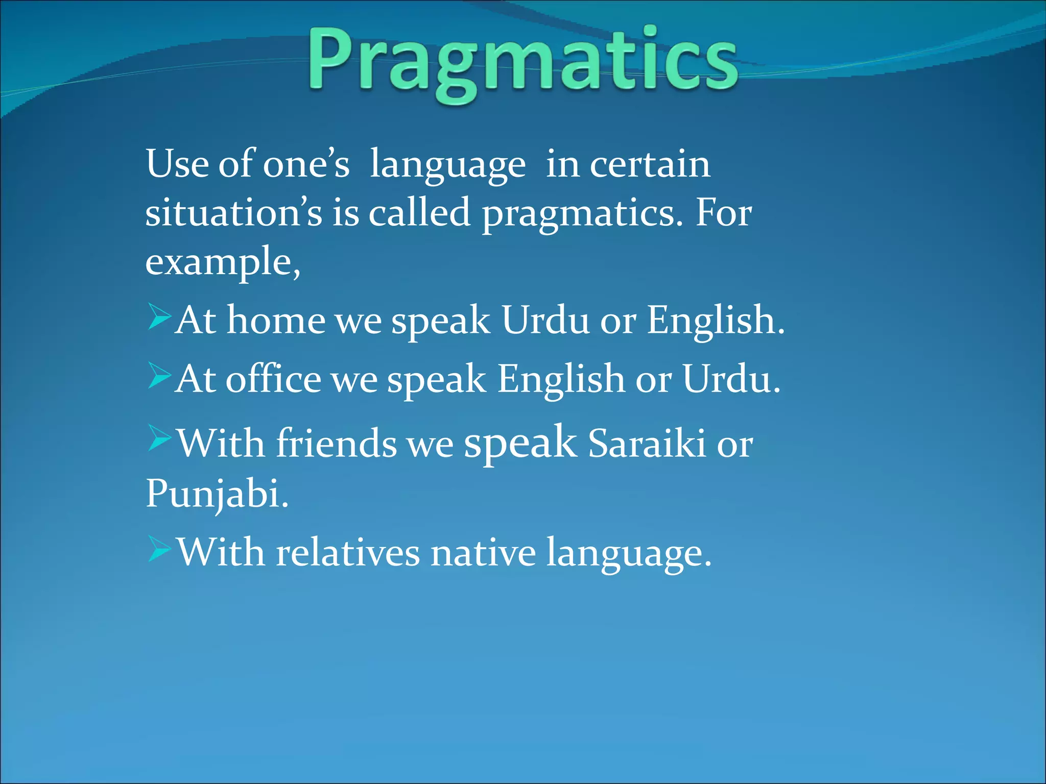 Levels of linguistics | PPT