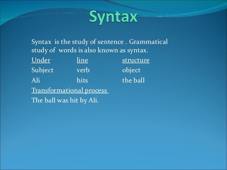 Levels of linguistics