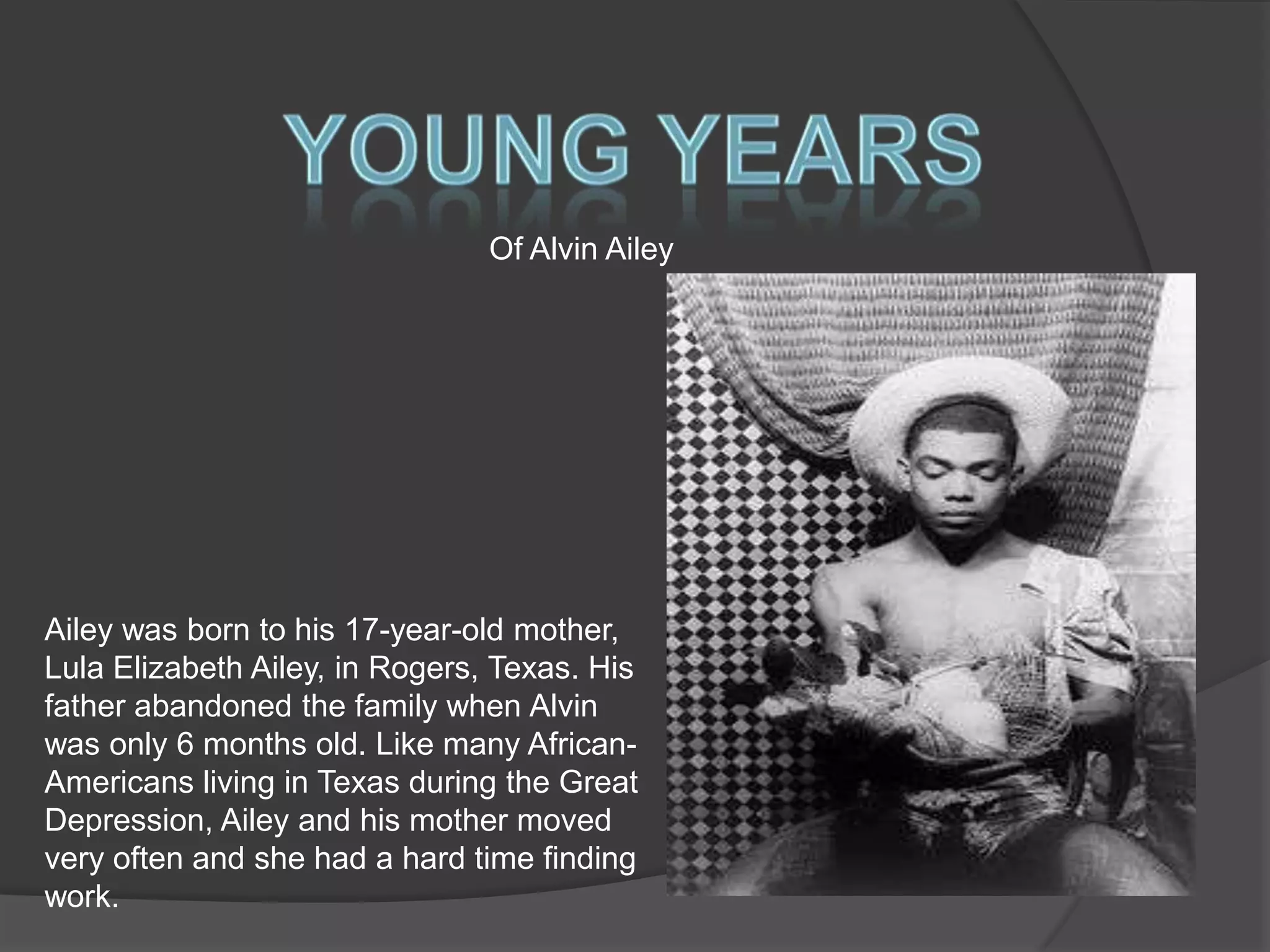 Alvin Ailey powerpoint | PPT