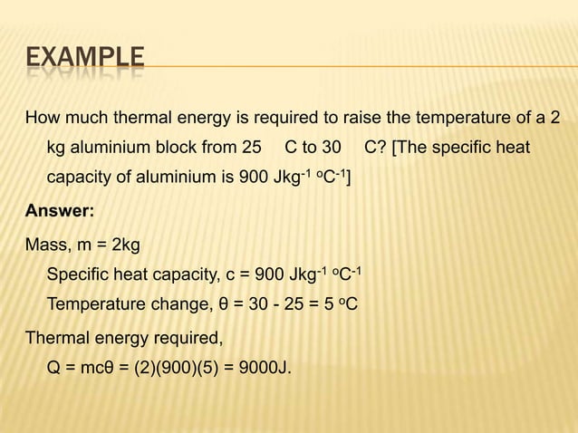 specific heat capacity | PPTX