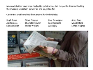 Phone Hacking | PPT