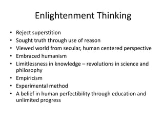 Enlightenment Rhetorics | PPT