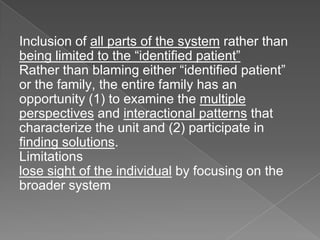 Family Systems Therapy | PPTX