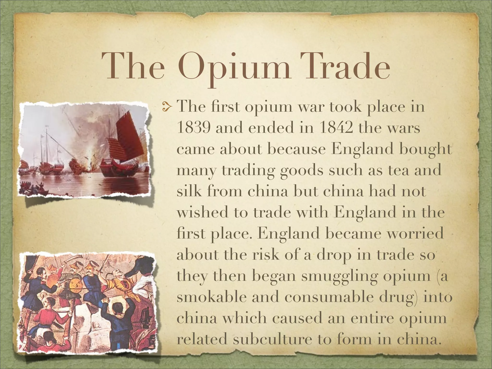 The Opium Trade | PDF