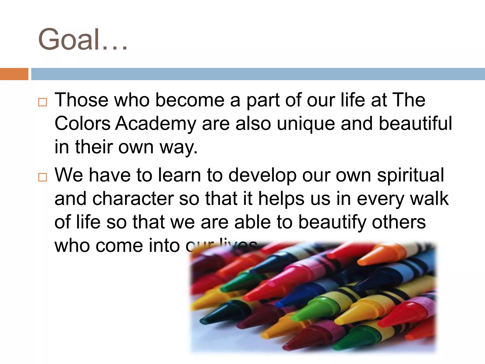 The Colors Academy | PPTX