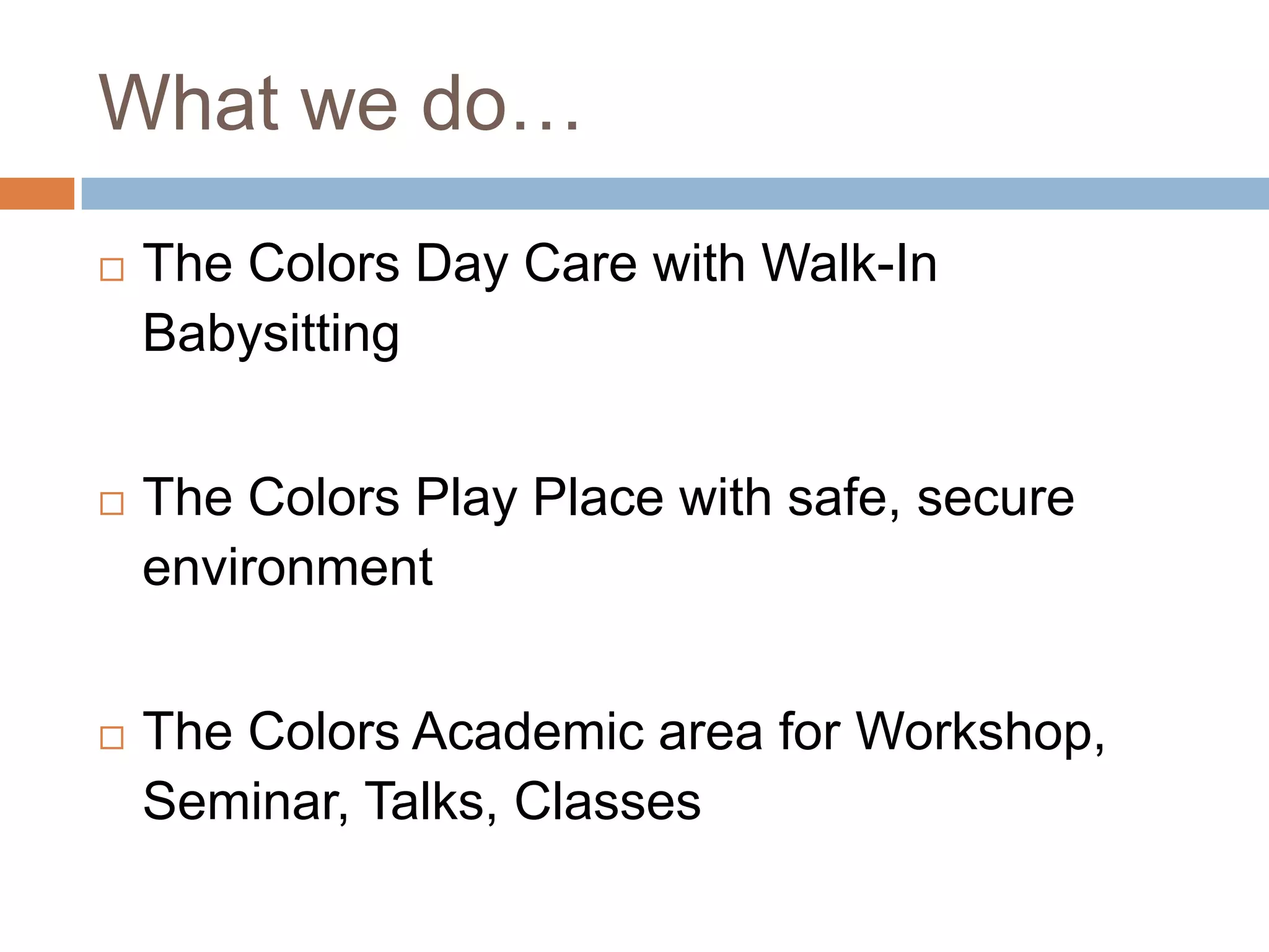 The Colors Academy | PPTX