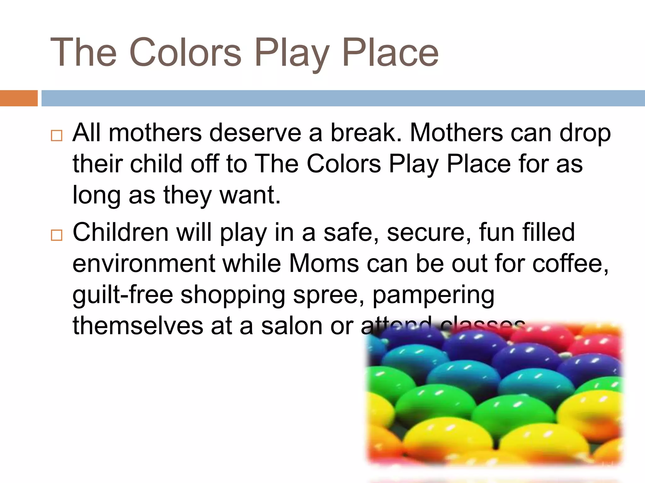The Colors Academy | PPTX | Daycare and Pre-School | Parenting