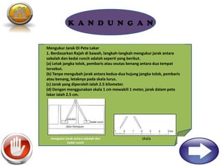 Nota Skala dan Jarak | PPTX