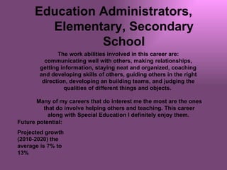 My Career Clusters | PPT | Career Planning | Careers