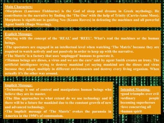The Matrix (1999) | PPTX