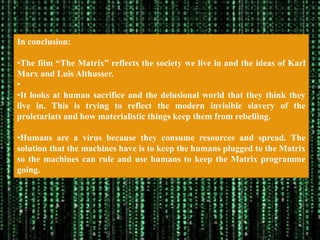 The Matrix (1999) | PPTX