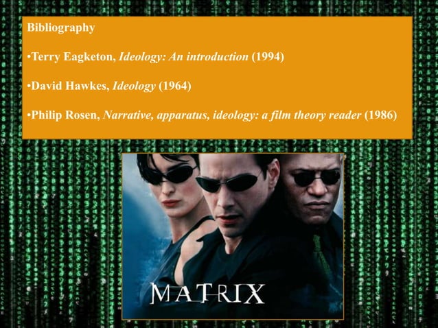 The Matrix (1999) | PPTX | Movies | Entertainment