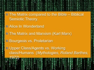 The Matrix (1999) | PPTX