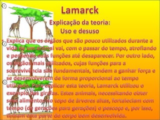 Lamarck vs Darwin | PPTX