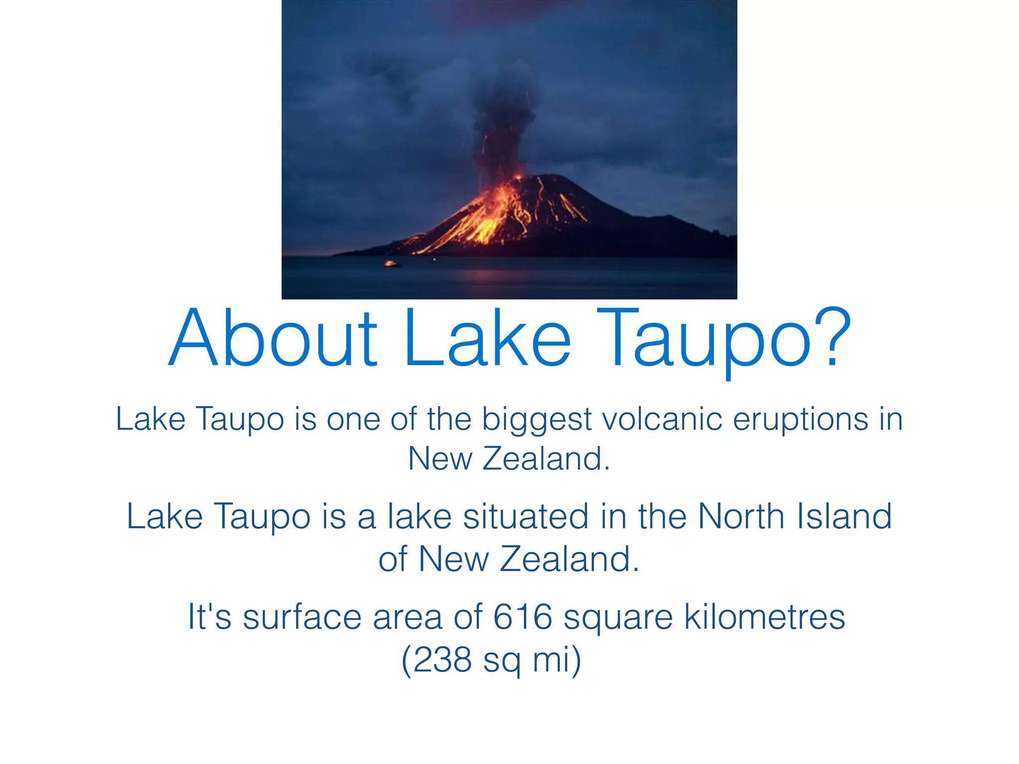 Lake Taupo | KEY
