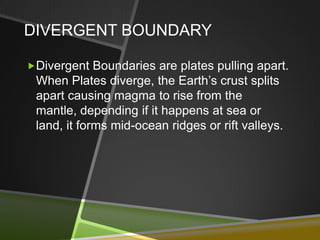 Plate tectonics | PPTX