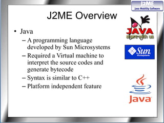 J2ME | PPTX