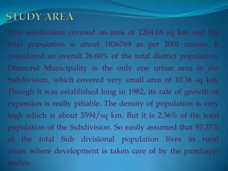 Service centre planning for area development | PPTX