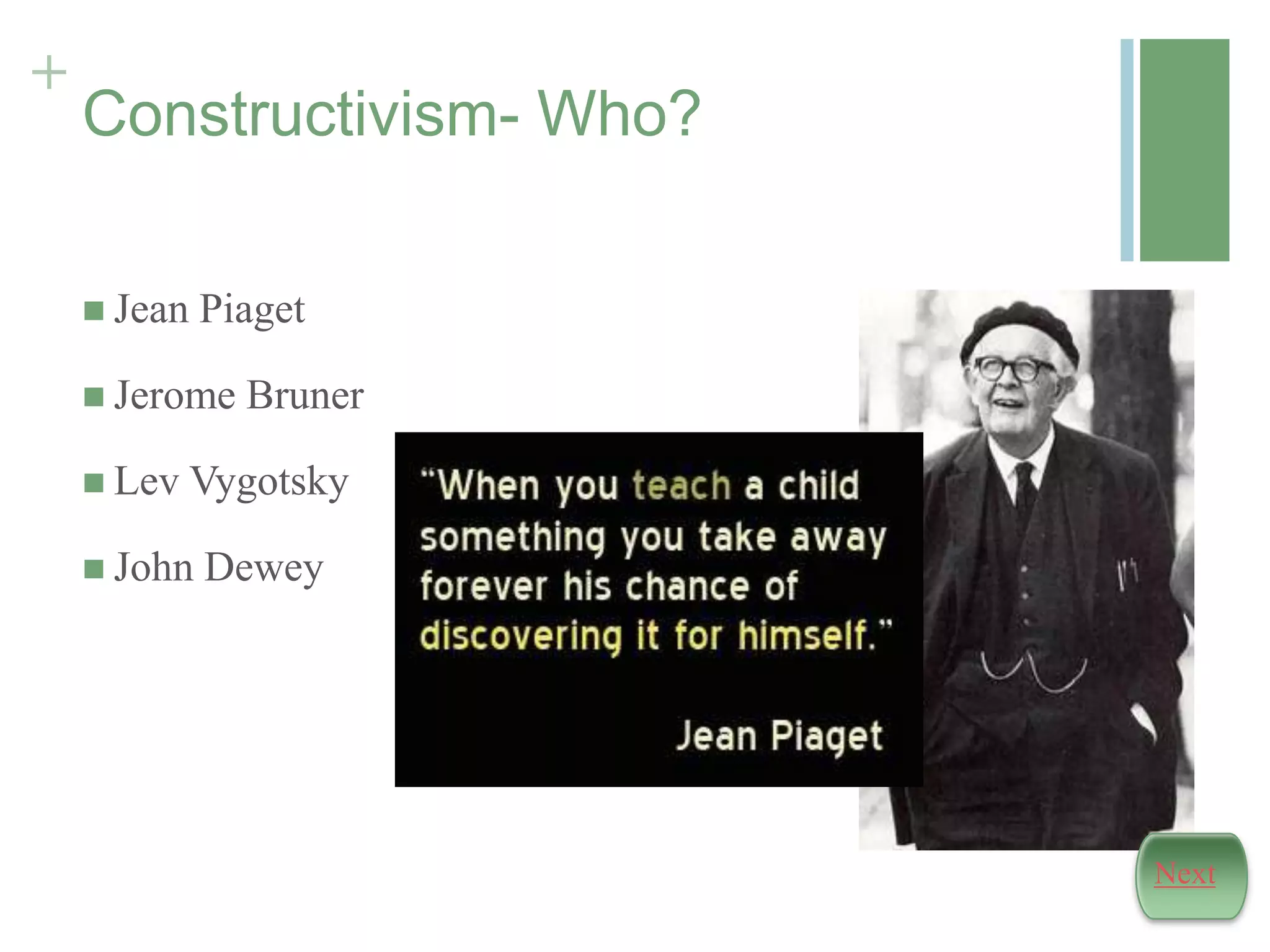 Constructivism in Education | PPTX