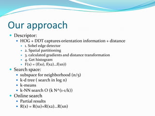 Web-based framework for online sketch-based image retrieval | PPT