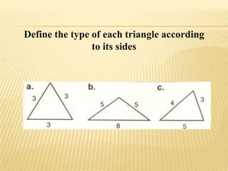 Triangle types defined by sides | PPTX