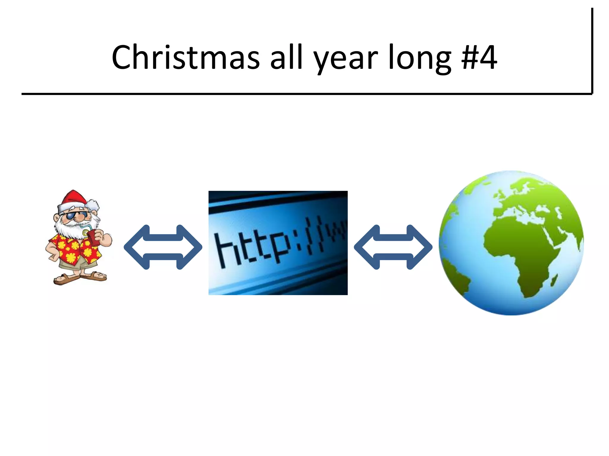Christmas all year long | PPTX