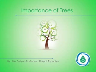 Importance of Trees | PPTX