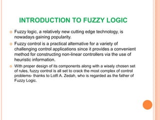 fuzzy logic application | PPT