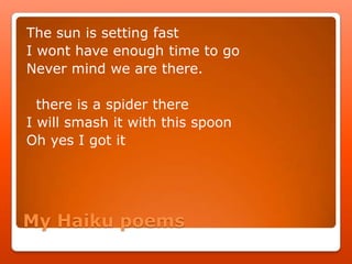 Haiku | PPT