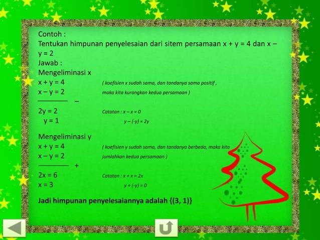 Sistem Persamaan Linear dan Kuadrat | PPTX