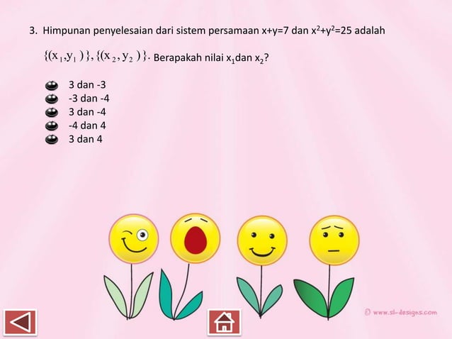 Sistem Persamaan Linear dan Kuadrat | PPTX