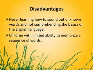 Whole Language Approach | PPTX