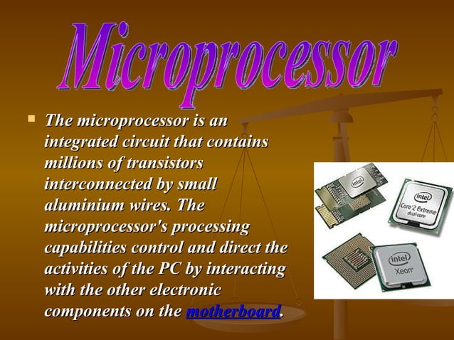 Presentation on C.P.U | PPT