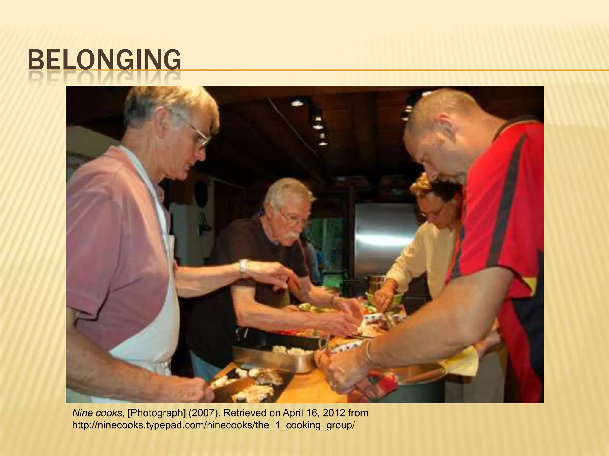 doing, being, becoming and belonging | PPTX