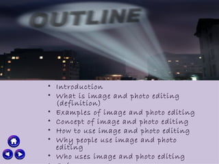 Image and Photo Editting | PPT