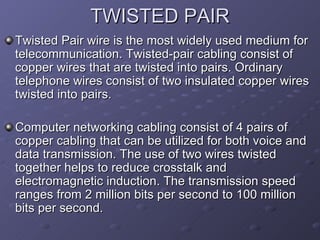 Communication technology | PPT | Computer Networking | Computing