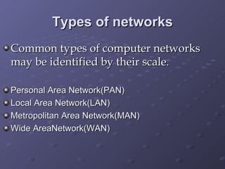 Communication technology | PPT | Computer Networking | Computing