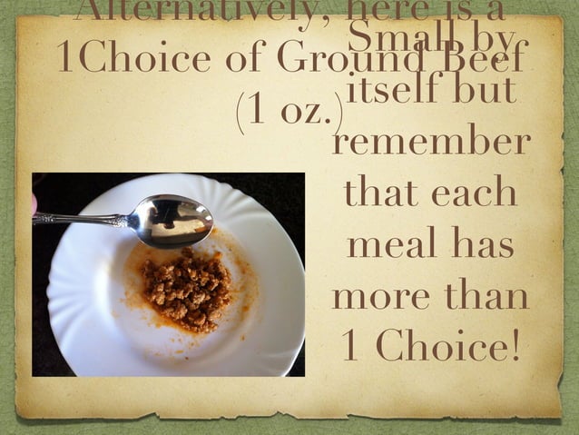 Exchange Lists for Meal Planning | PPT | Nutrition | Healthy Living