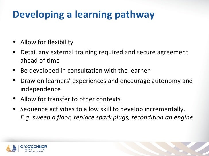 What Is A Learning Pathway