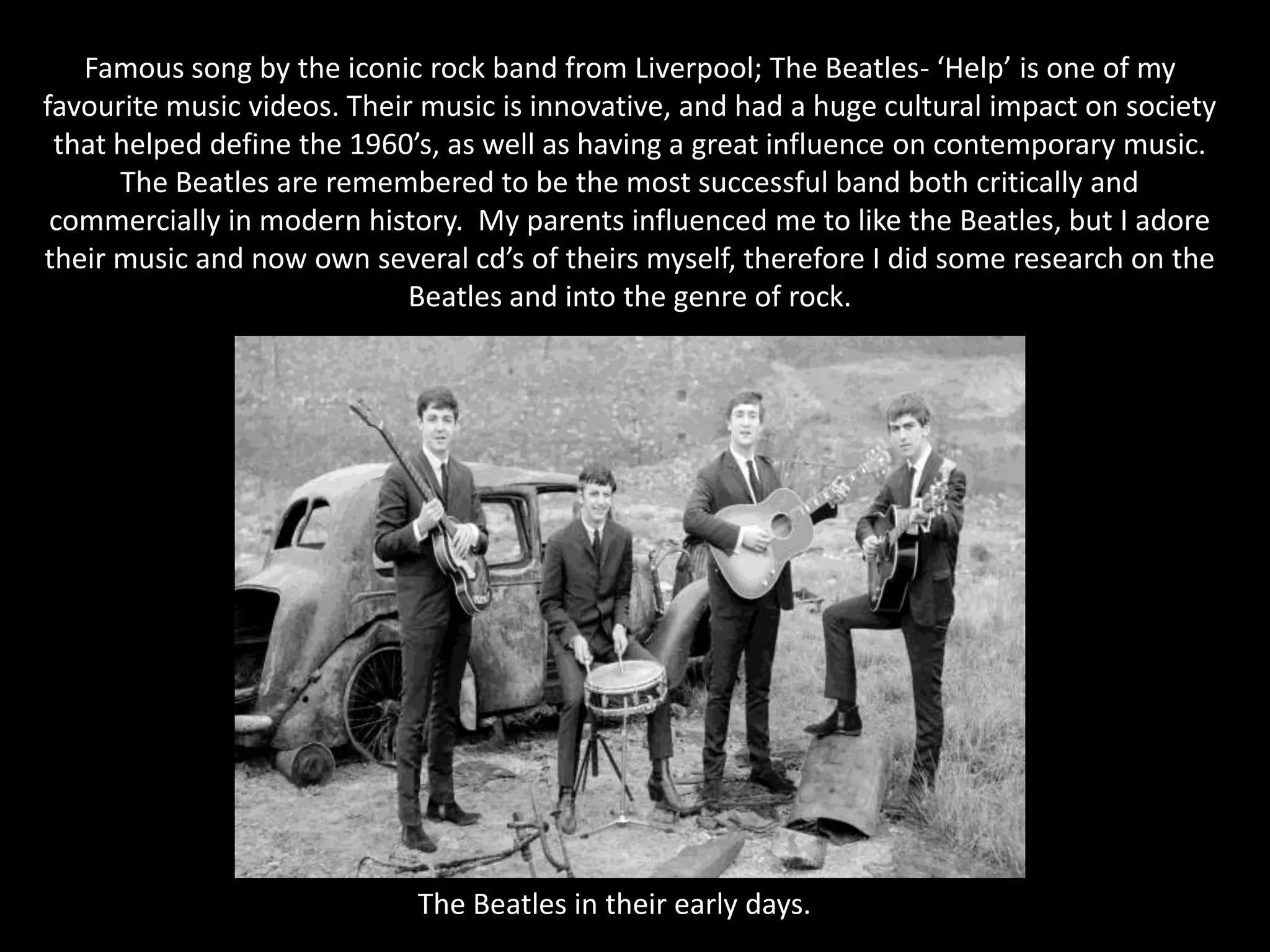 The Beatles | PPTX | Rock Music | Music