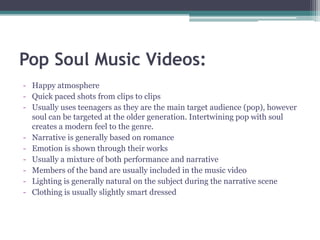 The History of Soul Pop Music | PPTX