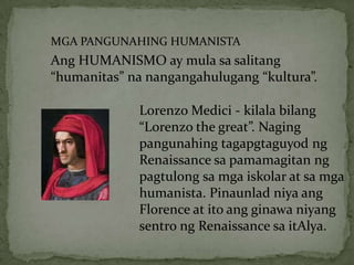 ANG RENAISSANCE | PPTX