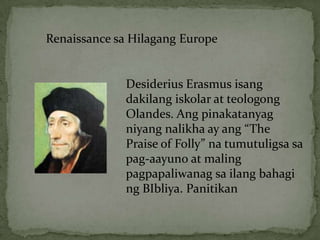 ANG RENAISSANCE | PPTX