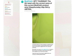 Modcloth - I Spy Thursday | PPT